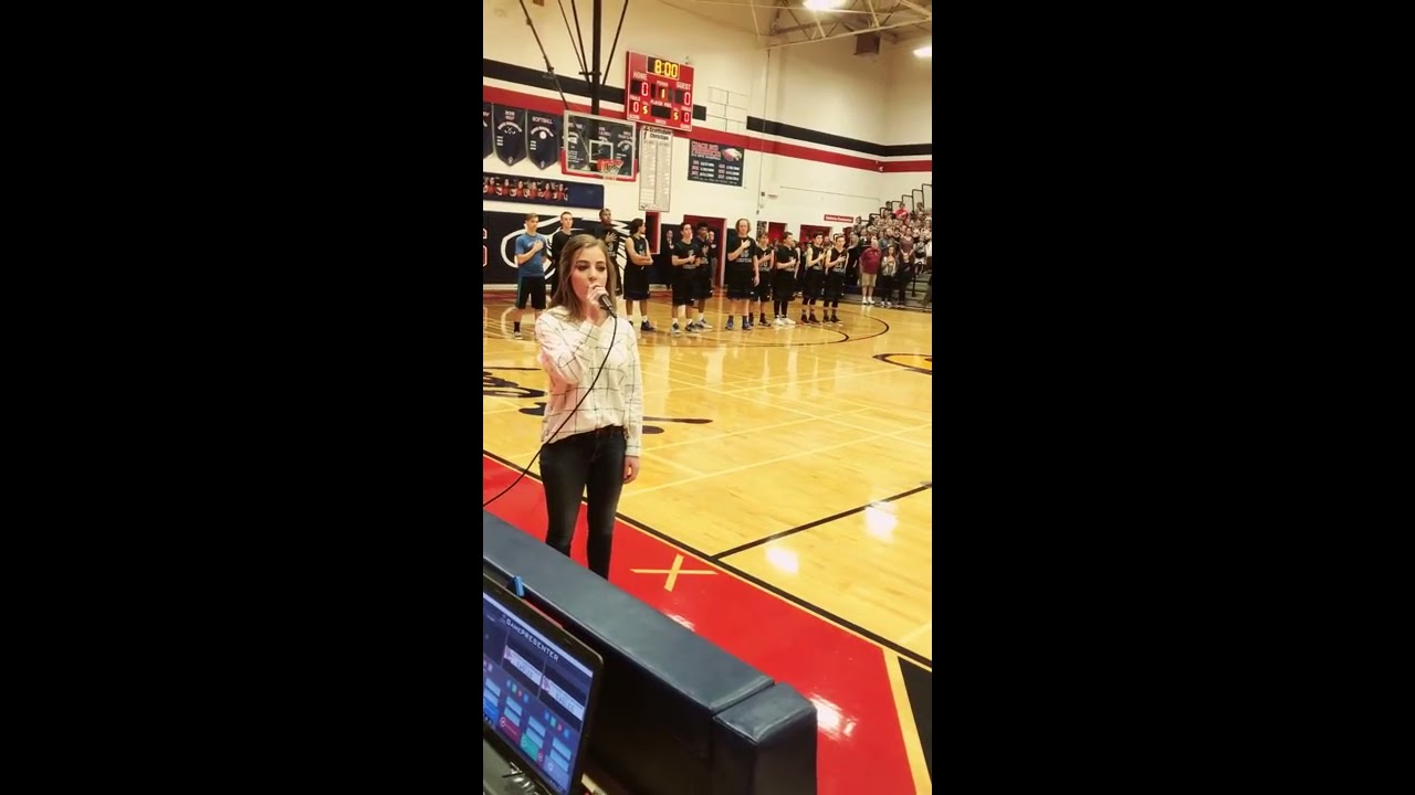 National Anthem- Logan Myers - YouTube