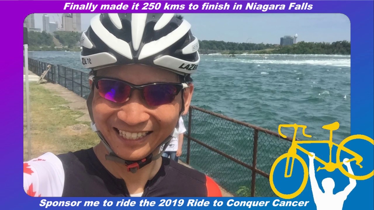 Ben Ayson 2019 Conquer Cancer Rider - YouTube