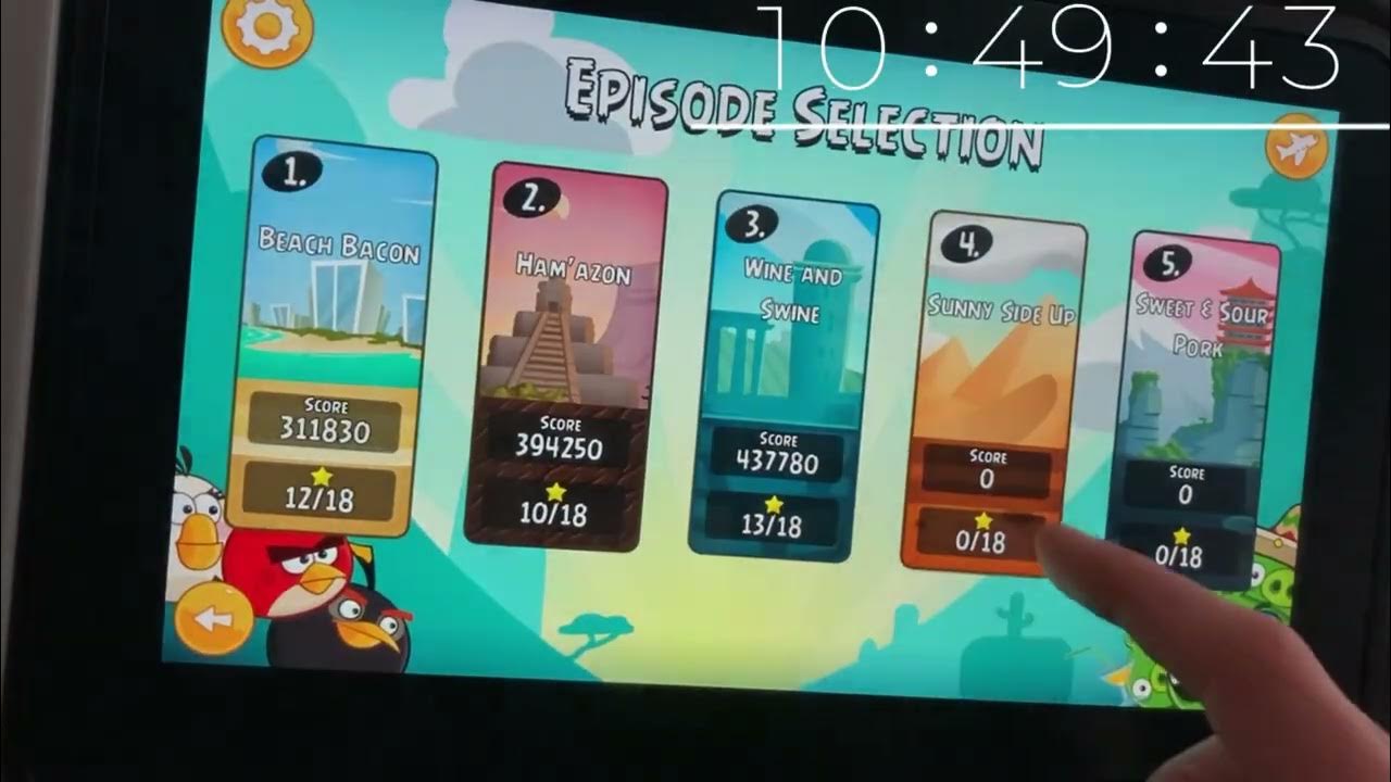 Angry Birds World Tour Speedrun (SA and Asia WR) - YouTube