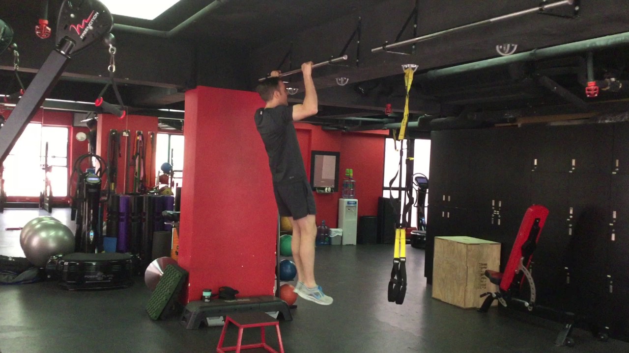 Pull Up Iso Holds - YouTube