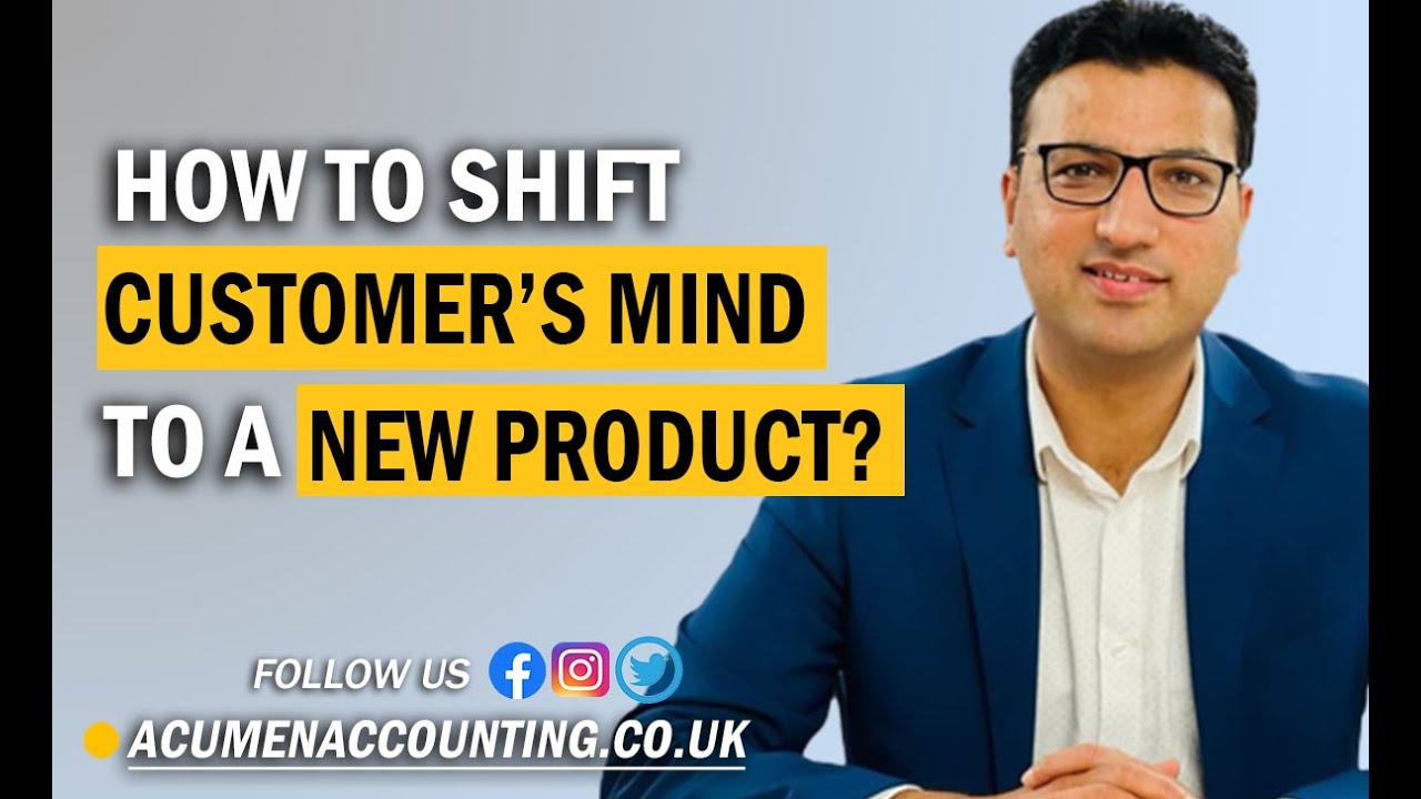 How to shift customer’s mind to a new product. - YouTube
