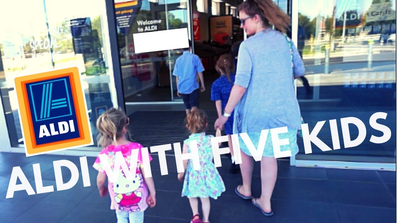 Shopping In Aldi With 5 Kids | Preparing For Baby | Aussie Vloggers ...