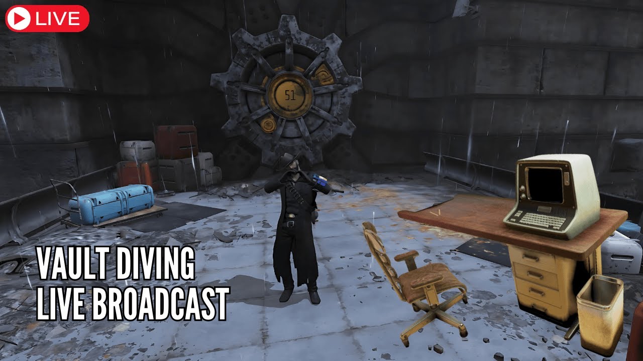 Vault 51 | Deep Dive | Fallout 76 [LIVE] - YouTube