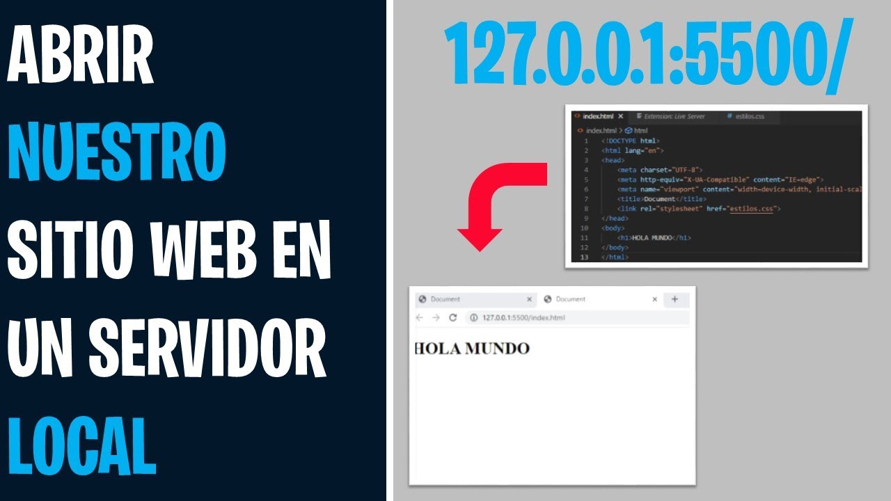 Crear Un Servidor Local Con Live Server En Visual Studio Code WikiTutoriales YouTube Crear Un Servidor Local Con Live Server En Visual Studio Code WikiTutoriales YouTube