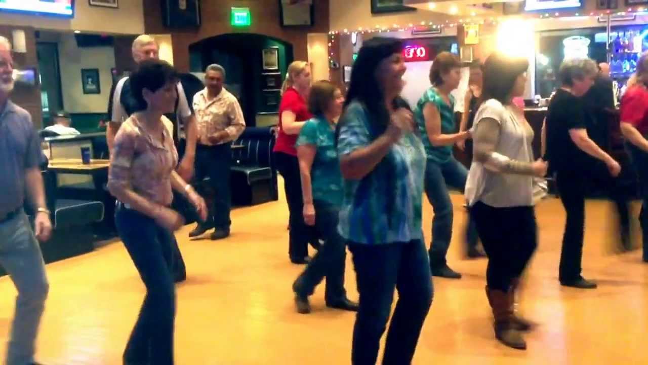 Country Line Dance Lessons with Pat Mitchell - YouTube