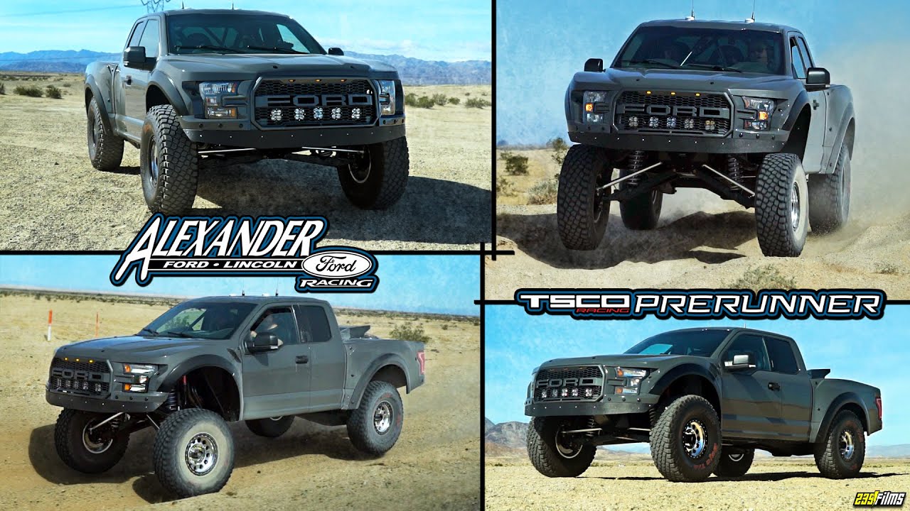 Alexander Racing NEW TSCO Built Prerunner Test - YouTube