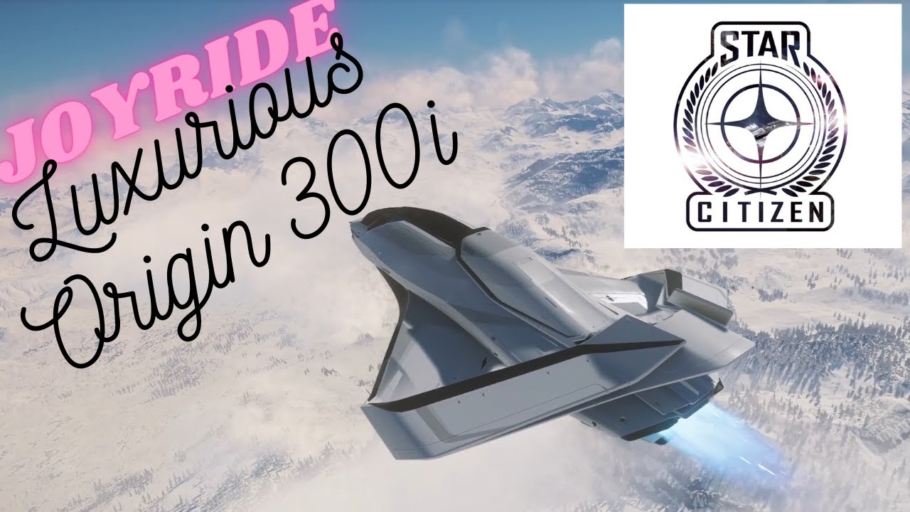 Origin 300i joyride through Blizzard storm | Star Citizen - YouTube