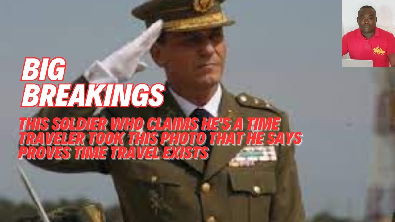 This Soldier Who Claims He's A Time Traveler Took This Photo That He ...