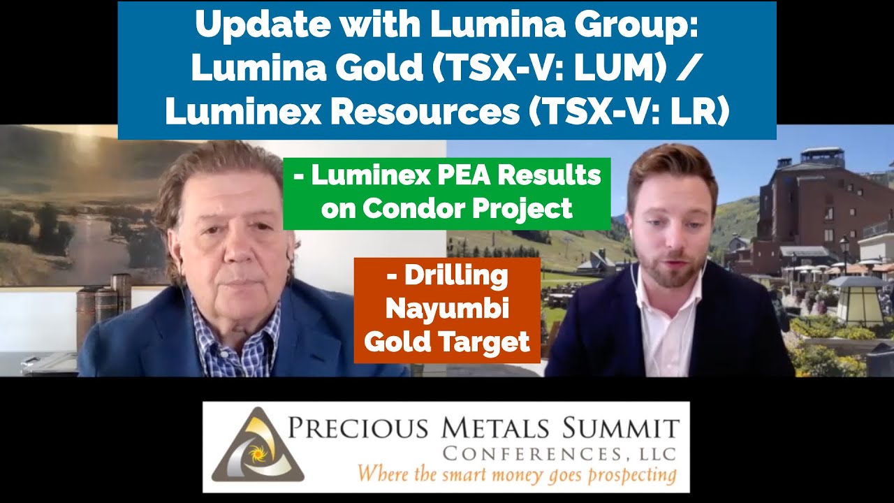 Lumina Group on Luminex PEA Results on Condor Project and Drilling Nayumbi Gold Target - YouTube