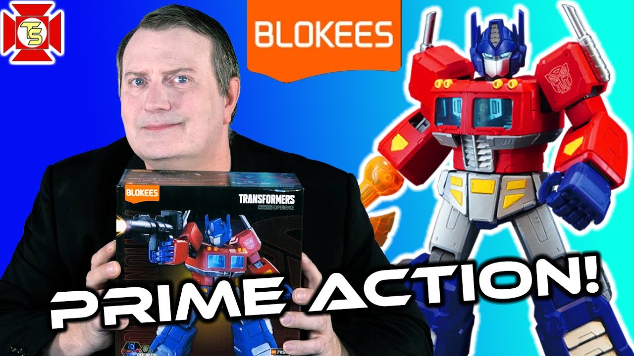 TRANSFORMERS OPTIMUS PRIME Blokees Action Edition Review - YouTube