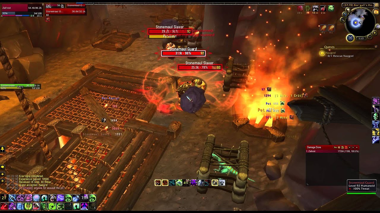 Nazgrel WoW Supporting Your Garrison - YouTube