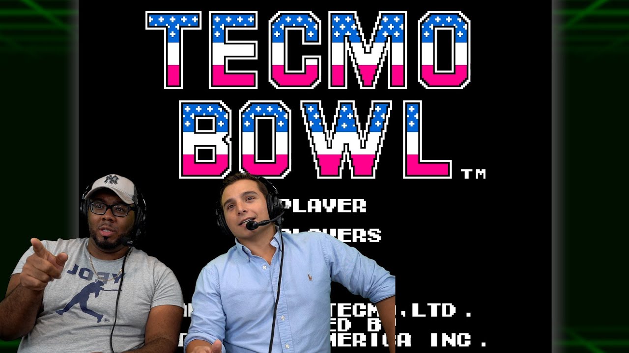 PLAYIN' TECMO BOWL! (w/ Joez McFly) - YouTube