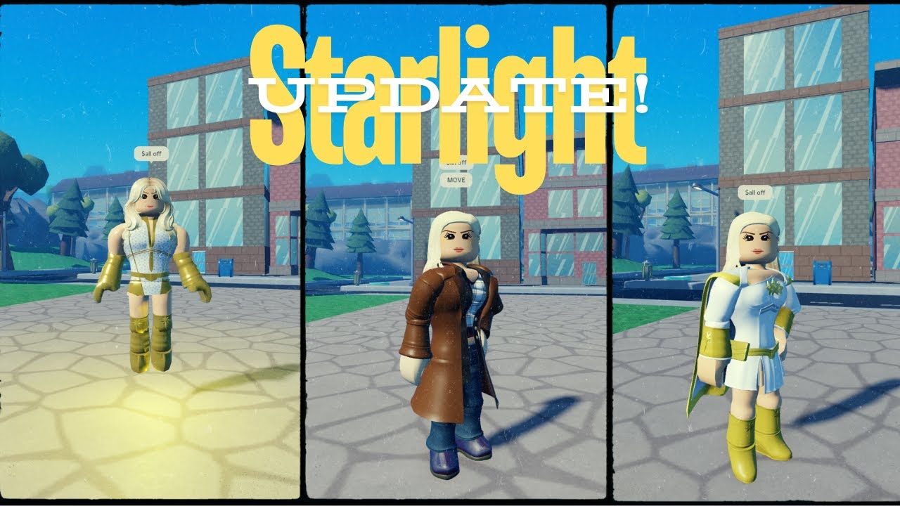 STARLIGHT SKINS BUNDLE SHOWCASE! | Heroes: Online World - YouTube