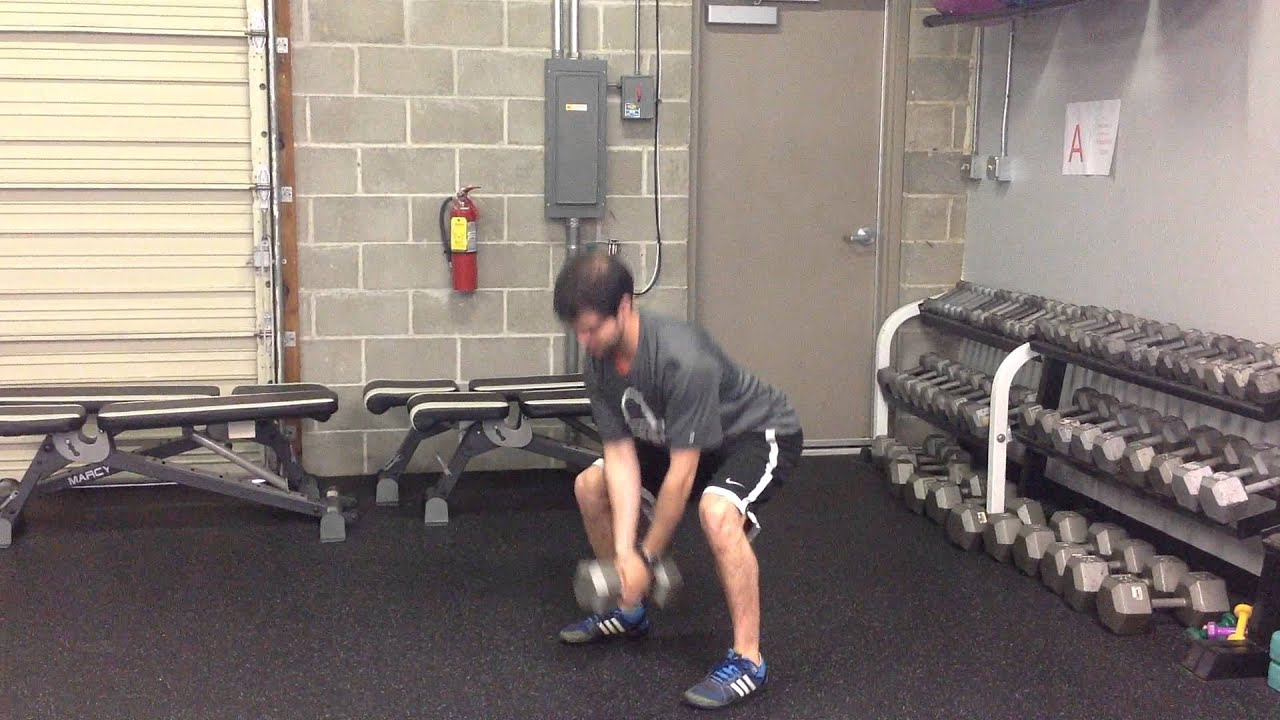 DB Shouldering from Floor - YouTube