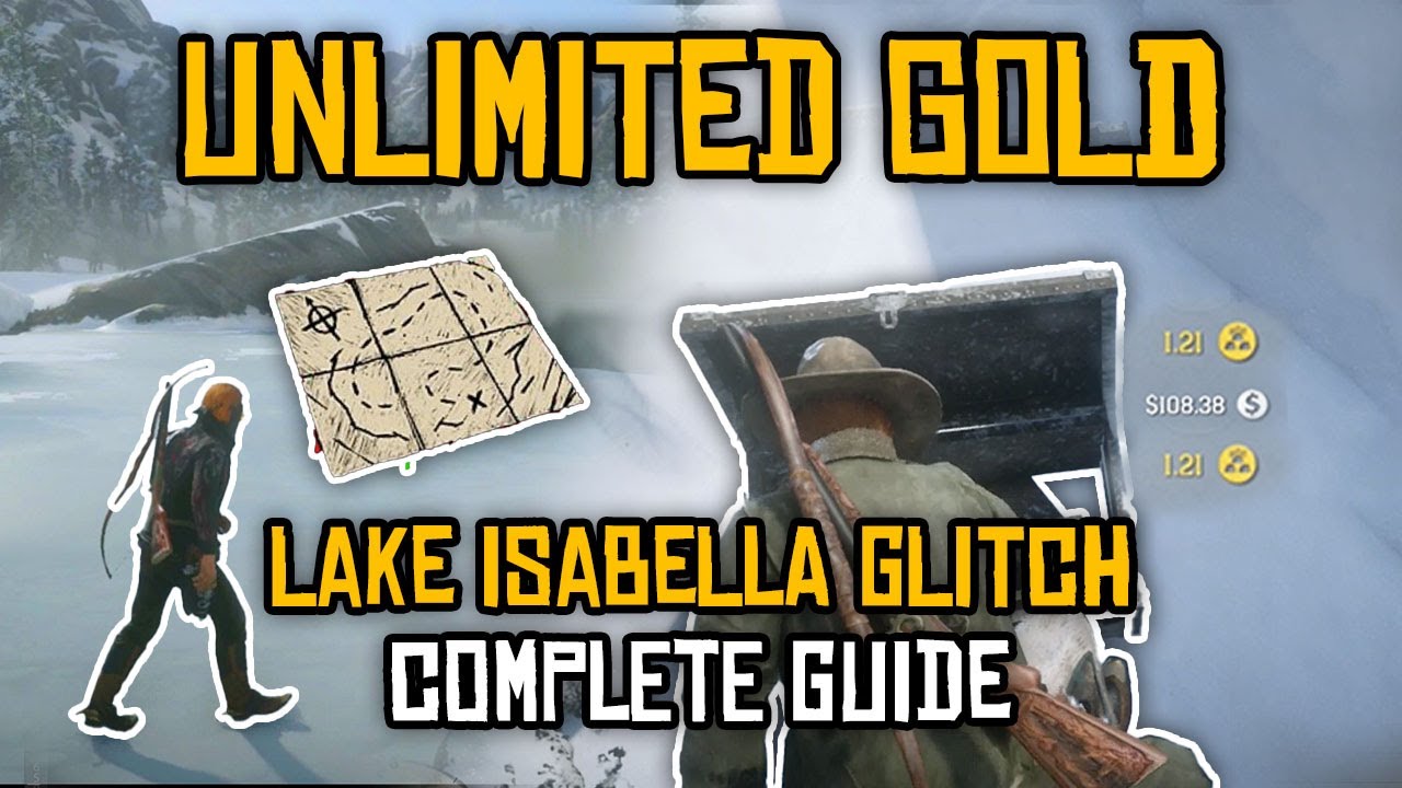Updated Lake Isabelle Gold Glitch COMPLETE Guide. INFINITE Gold & Money ...