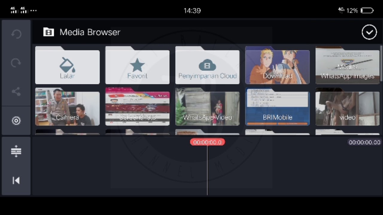 Cara mengatasi lapisan video terbatas pada kinemaster - YouTube