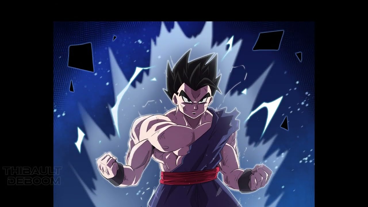 Speed Drawing: DBS Super Hero Ultimate Gohan - YouTube