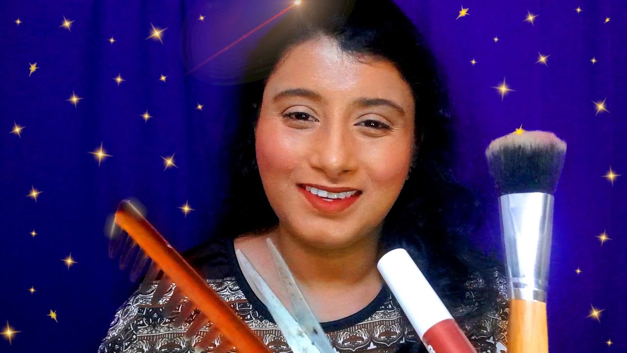 Hindi ASMR | Fastest Makeover - Haircut Makeup | Soft Spoken Personal ...