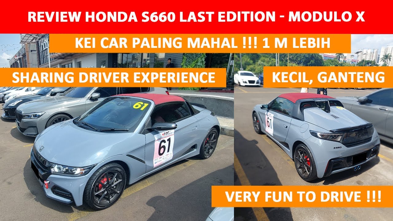 Review Honda S660 Modulo X - KECIL GANTENG MAHAL !!!! 660cc aja TAPI ...