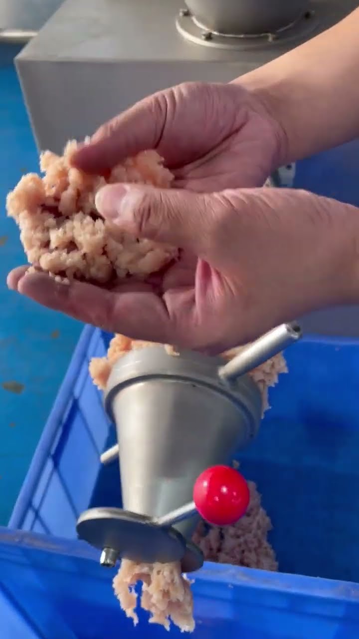 Precision Fascial Filter Machine Chicken Breast Fascia Filter #Good ...