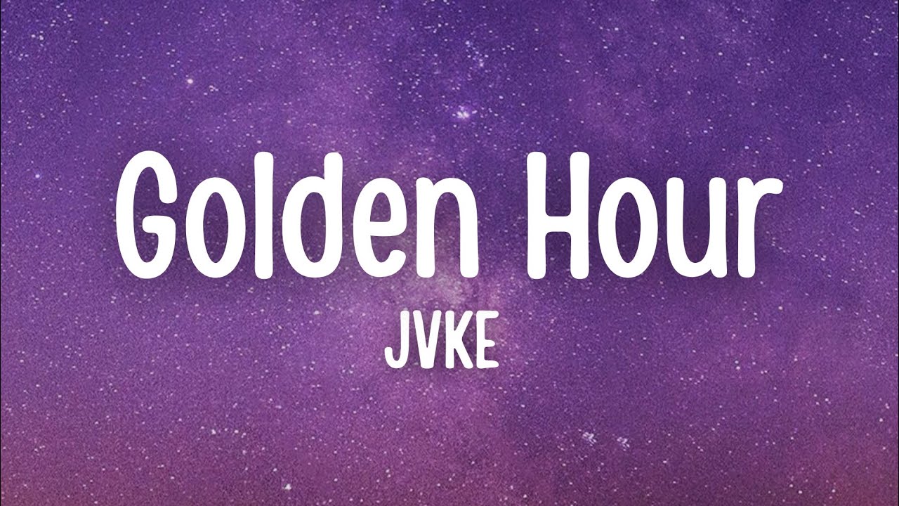 JVKE - golden hour (Lyrics) - YouTube