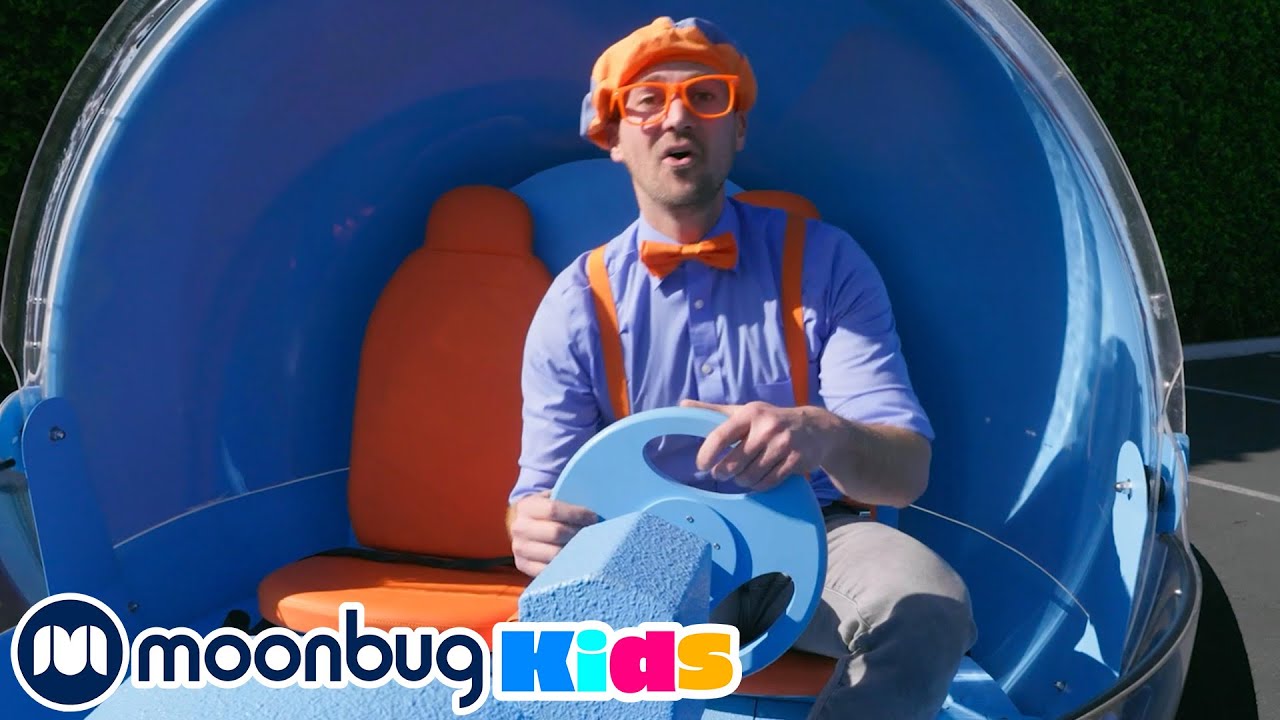 Meet the Blippi Mobile! | Blippi's New Car | Learn ABC 123 ...