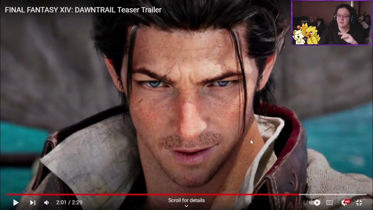 FFXIV: Dawntrail Teaser Trailer Reaction! - YouTube
