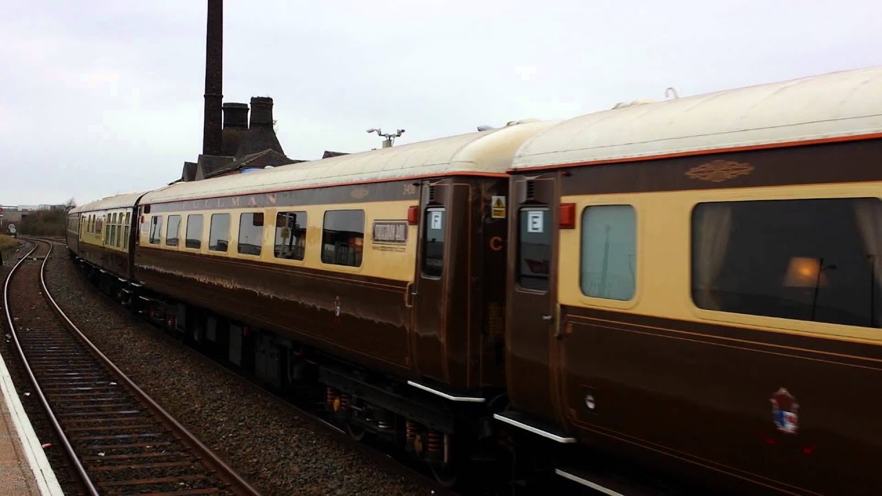 Class 57s 57314 & 57315 pass Longton 20/03/14 - YouTube