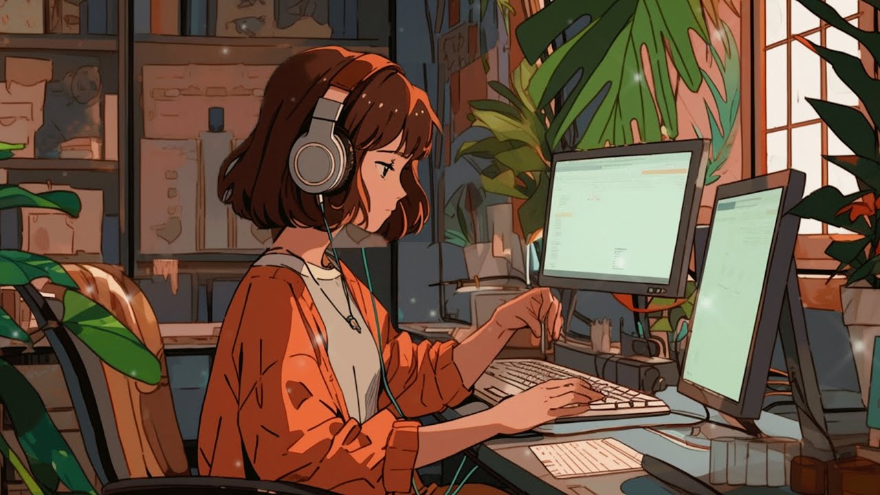 Lofi music / Anime study music 📝 Study & Work Music Relax/ Cozy/ Stress ...
