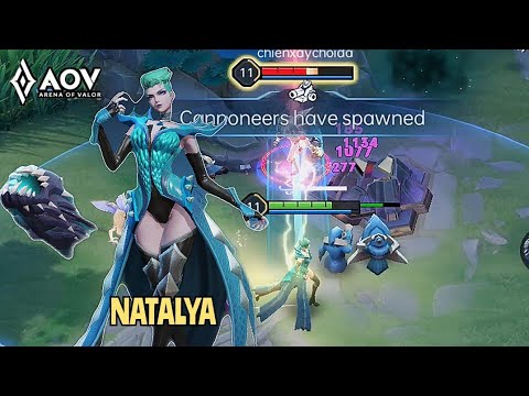 AOV : NATALYA GAMEPLAY|ARENA OF VALOR LIÊNQUÂNMOBILE ROV COT - YouTube