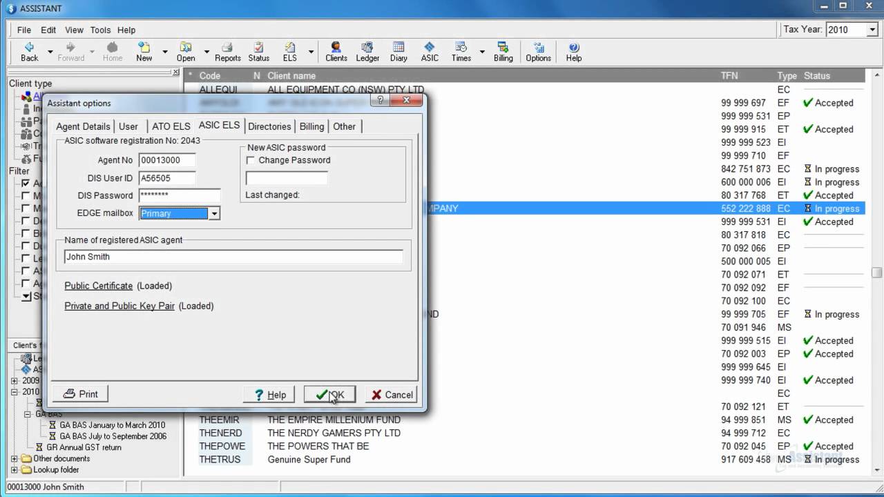 Setting up ASIC Register Assistant - YouTube