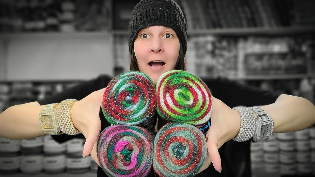 Yarn Unboxing | Hobbii Yarns | Christmas Yarn | Yarn Haul | Bag O Day ...