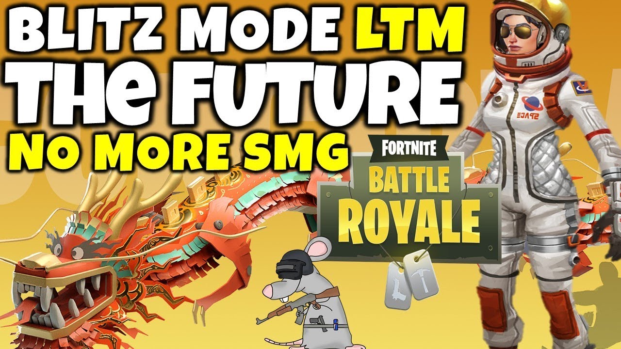 FORTNIGHT BR NEW LTM MODE "BLITZ" INCOMING REMOVING WEAPONS PERMANENTLY ...