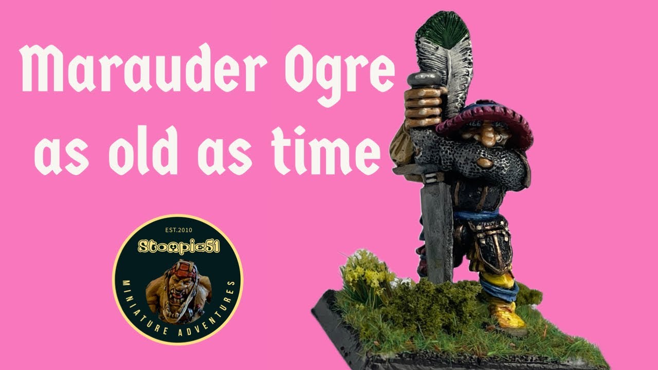Aly Morrison Marauder Ogre Oldhammer painted - YouTube