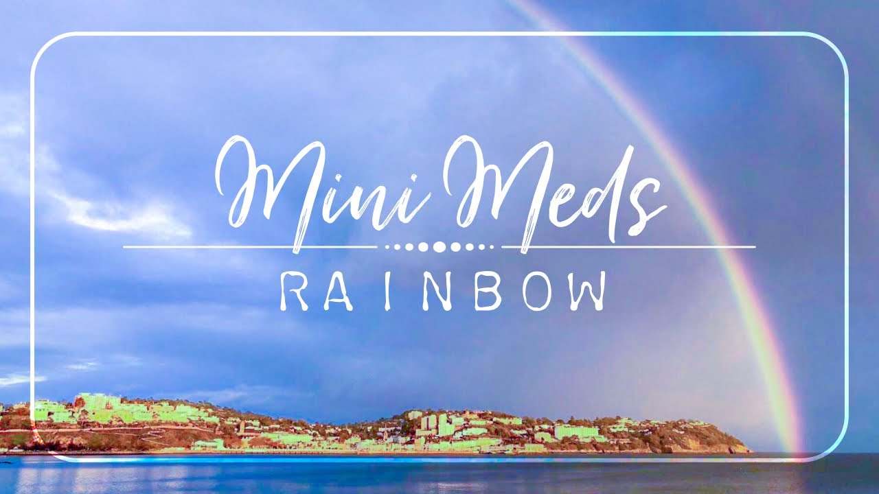 Mini Meditation | RAINBOW | 5 Minute Guided Meditation | Find peace ...