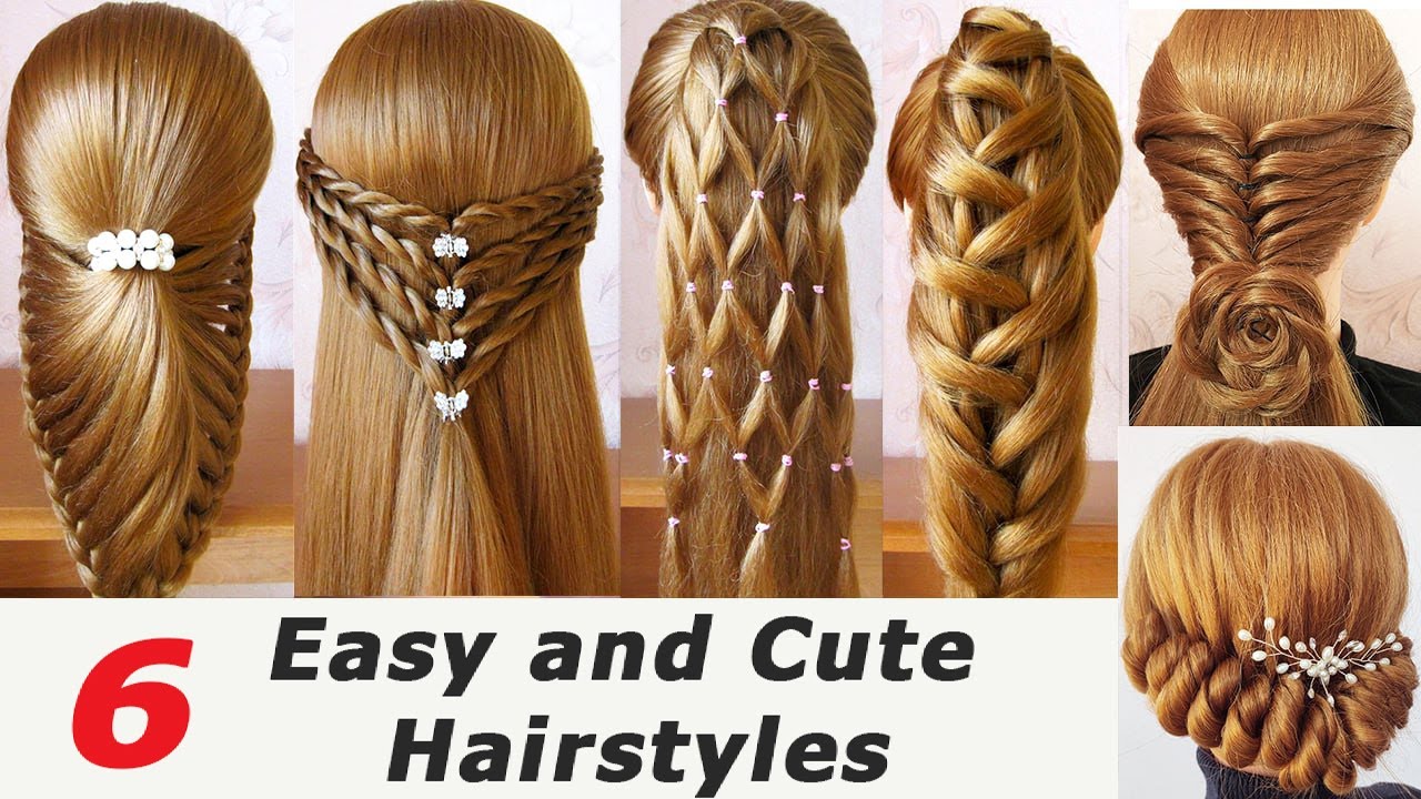 Gorgeous Hairstyles For Ladies 😍 Simple Hairstyles Step By Step - YouTube