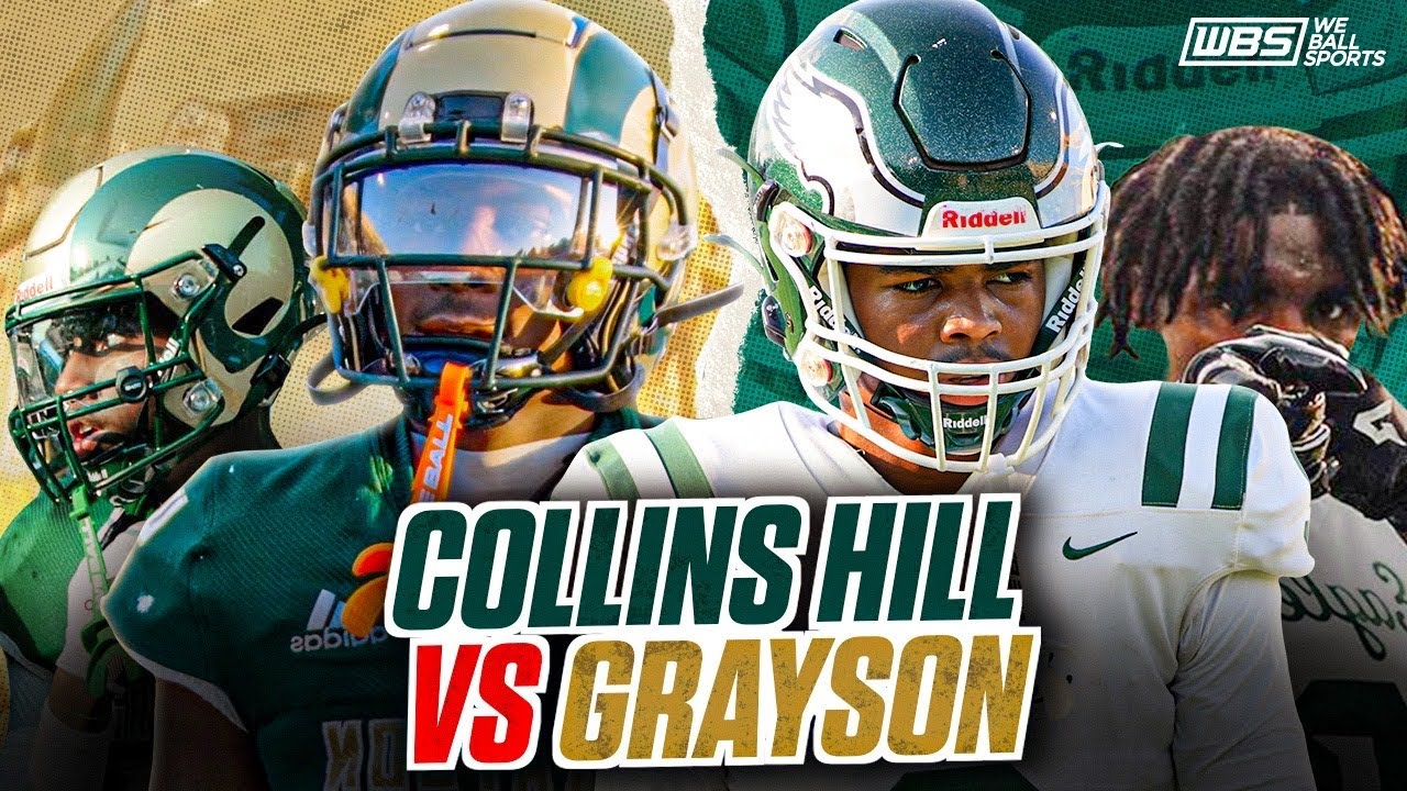 UPSET ON OPENING WEEK?!?! | #4 Grayson (GA) vs Collins Hill (GA) Full ...