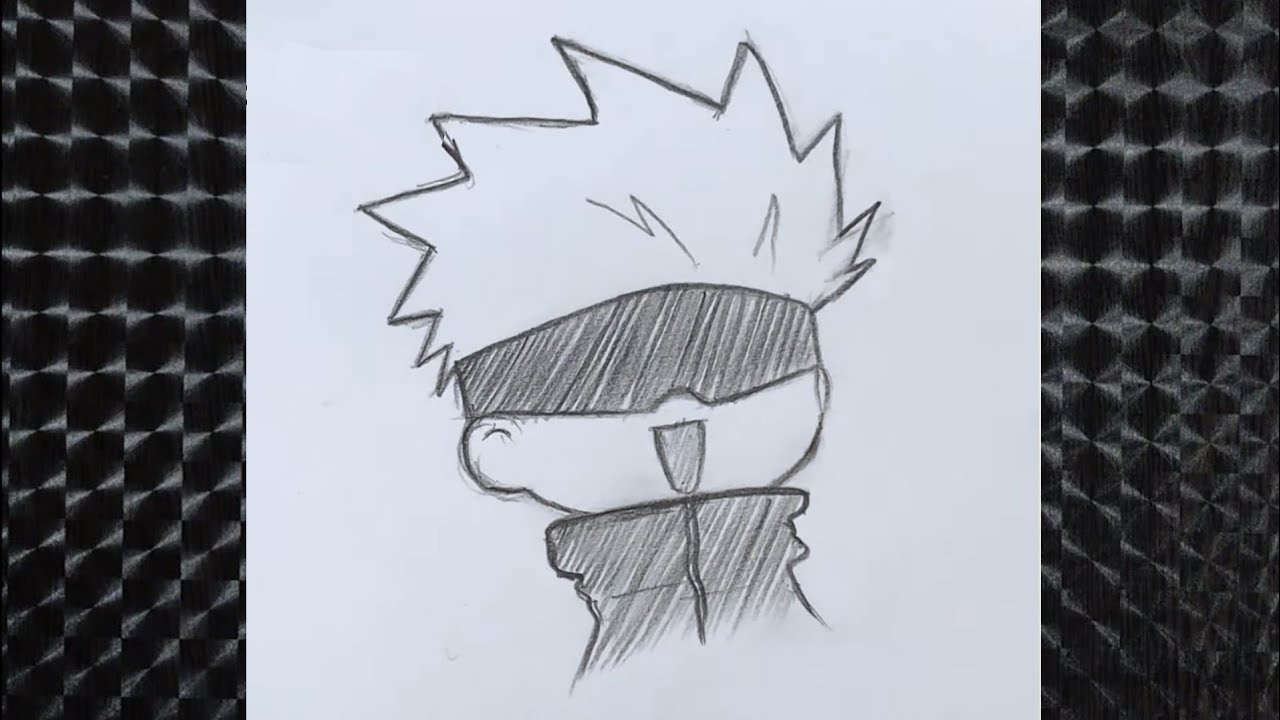 Easy Anime Drawing | How To Draw Satoru Gojo | Step By Step | Jujutsu ...
