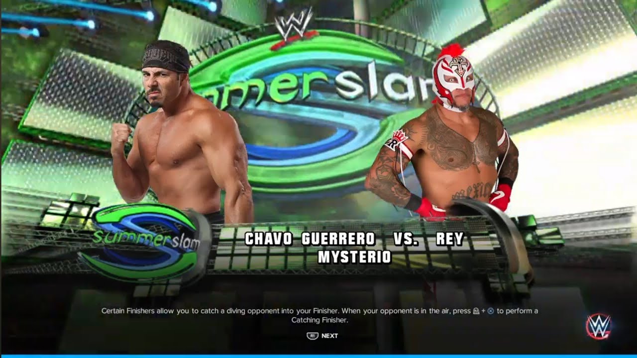 Chavo Guerreo vs Rey Mysterio. Summerslam 07. WWE 2K23 - YouTube