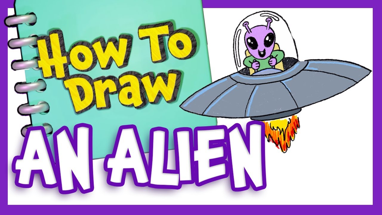 How to Draw an Alien! | How to Draw - YouTube