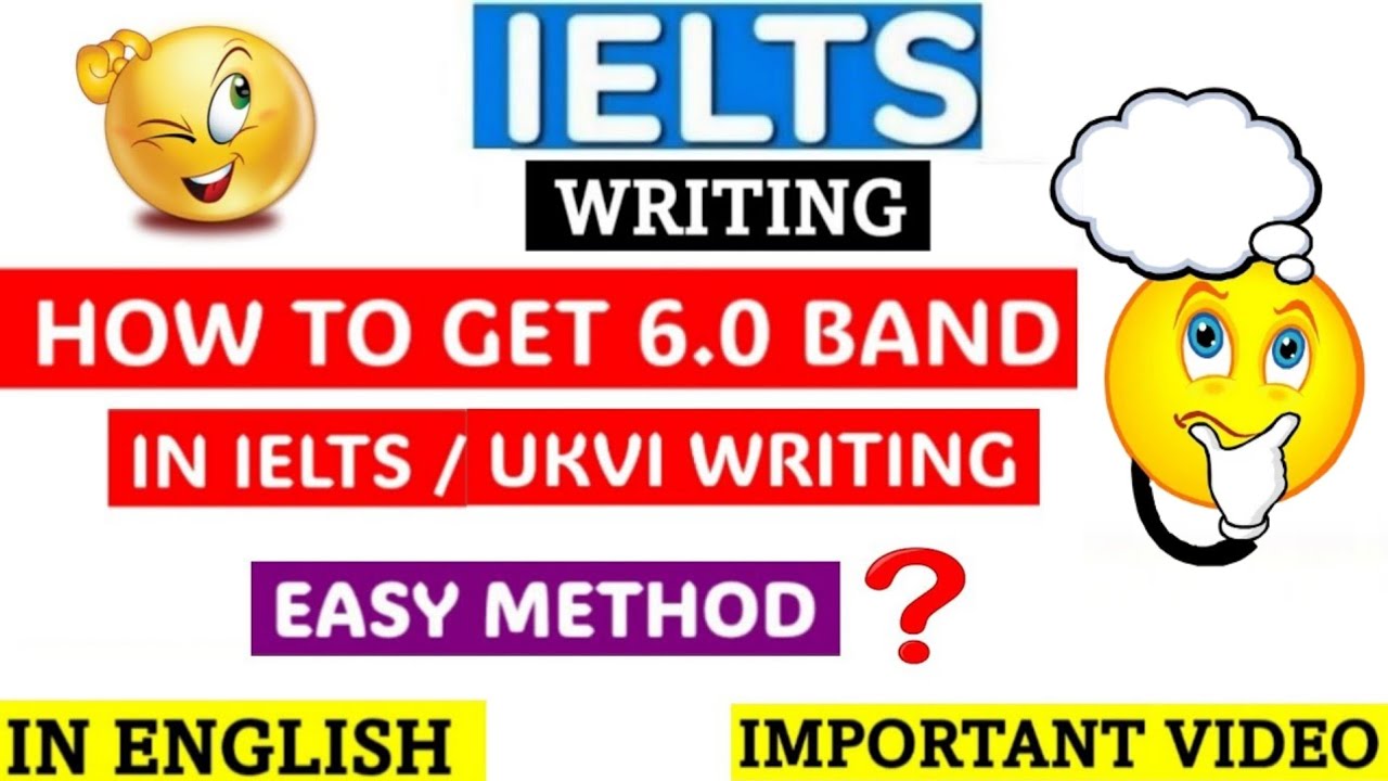 HOW TO GET 6.0 BAND IN IELTS / UKVI WRITING / EASY METHOD @mejeeth ...