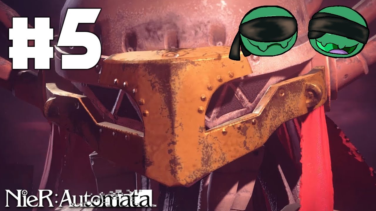 Nier: Automata[5]: A corrupted beauty - YouTube