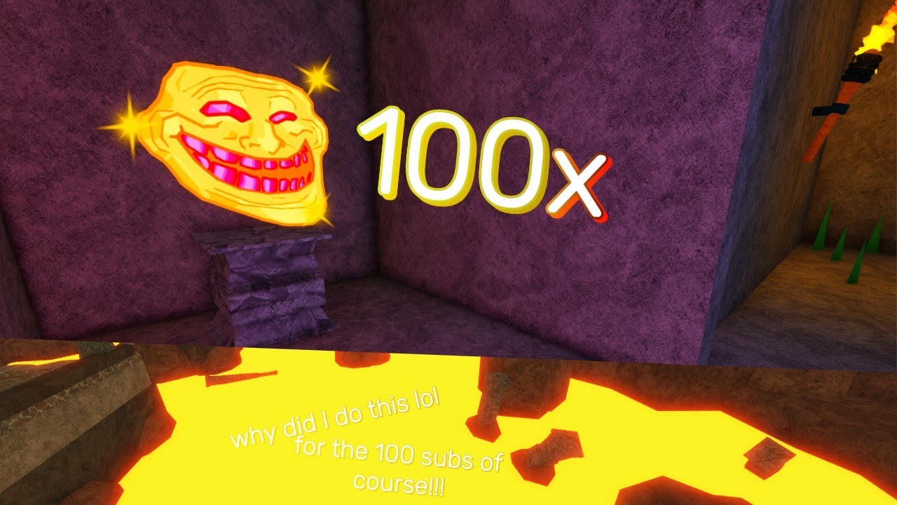 Beating Ancient Trollifact's Obby... 100 Times... [100 subs] | FtTF:RM ...