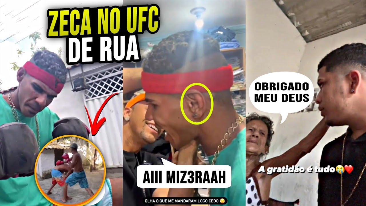 ZECA NO UFC DE RUA 🤣🤣 | ZECA E ARTUR BRAZ - YouTube