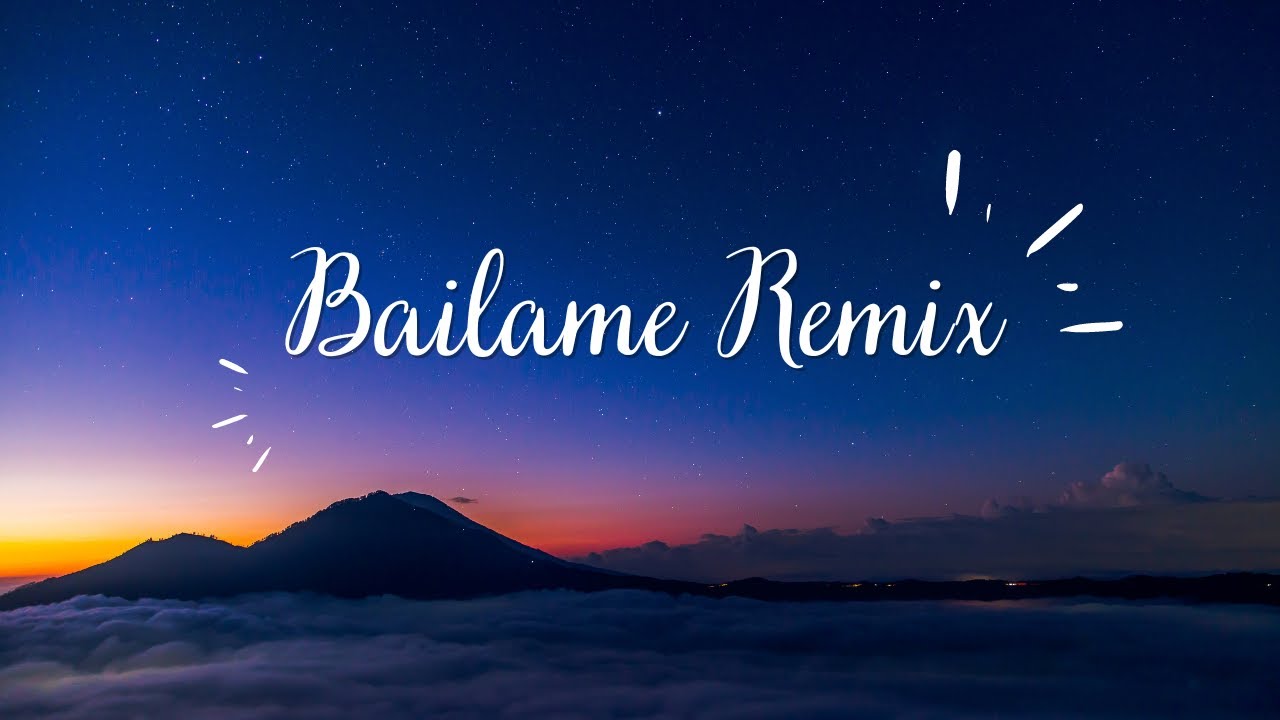 Nacho, Yandel, Bad Bunny - Báilame (Remix) (Lyrics Video) - YouTube