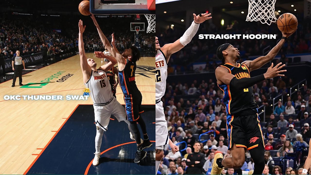 Thunder DOMINATE Nuggets: SGA's 40-Point Explosion! | OKC vs DEN ...