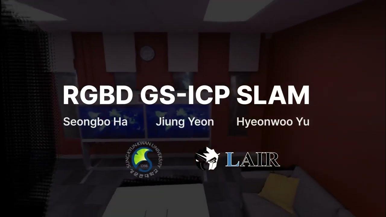 [ECCV2024] GS-ICP SLAM (Real-time Gaussian Splatting + G-ICP SLAM) - YouTube