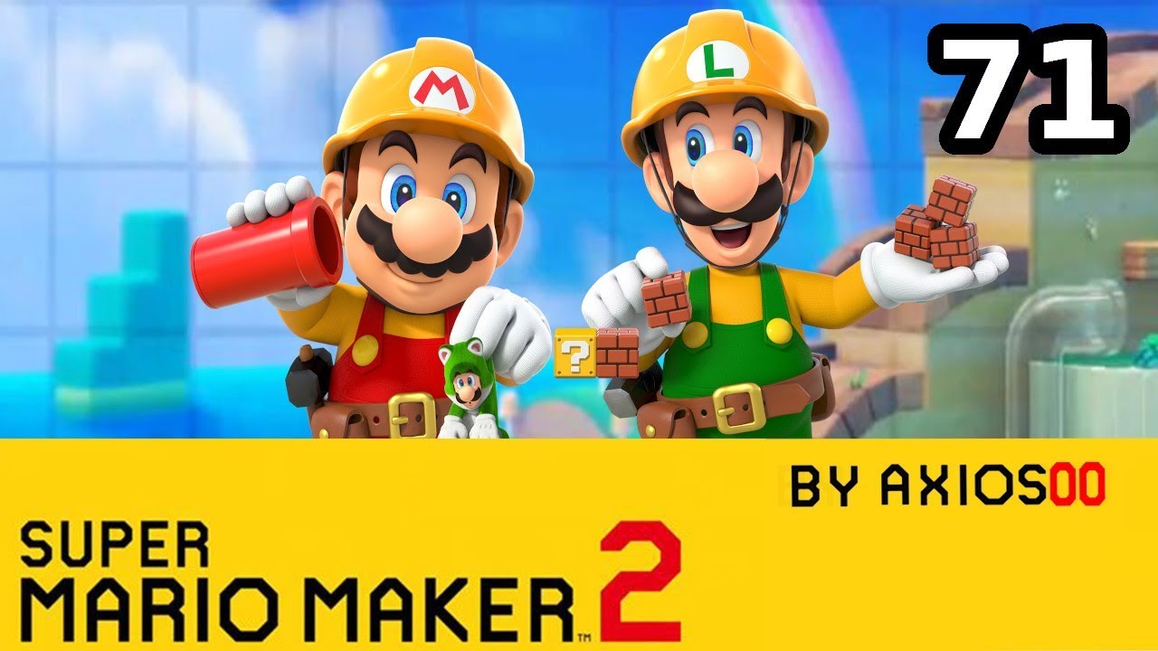 Super Mario Maker 2 (Nintendo Switch): Ep #71 - Fuga col trampolino ...