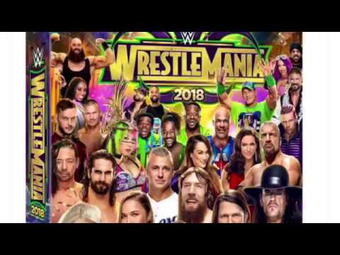 WWE Wrestlemania 34 DVD And Blu-Ray Cover Artwork!! - YouTube