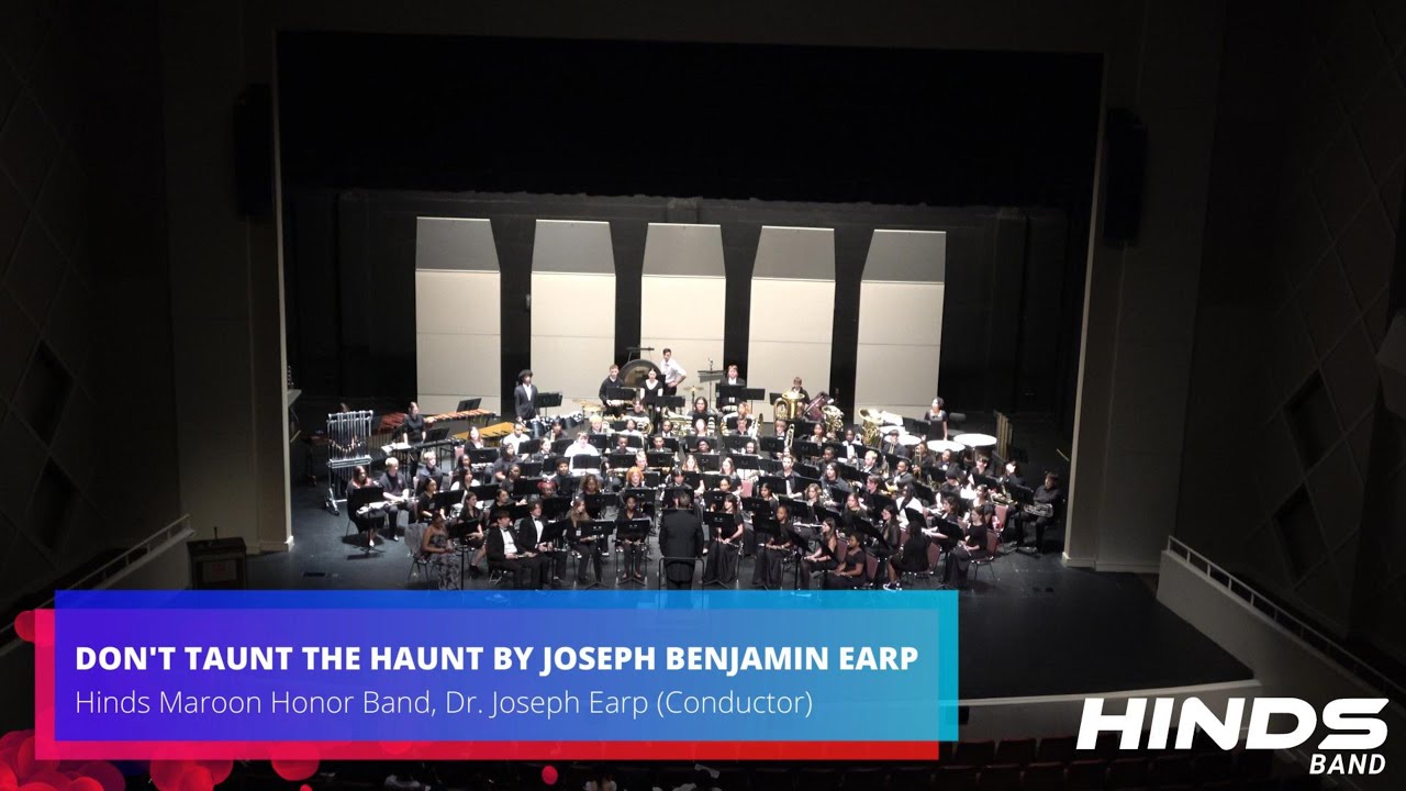 Don't Taunt The Haunt - 2025 Hinds Maroon Honor Band - YouTube